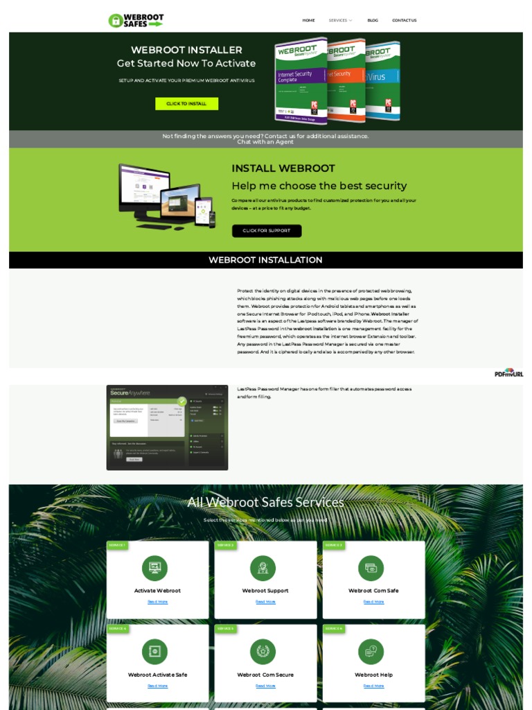Geek Squad Webroot Install | PDF