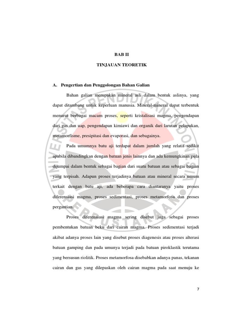 Tinjauan Teoretik | PDF