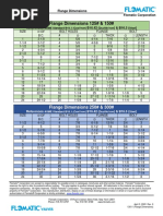 Asme b16.5 Class 150 Flanges Bolting Pattern and Dimensions Chart ...