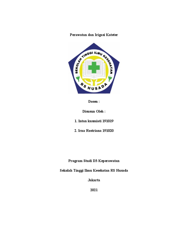 Makalah Perawatan Dan Irigasi Kateter | PDF