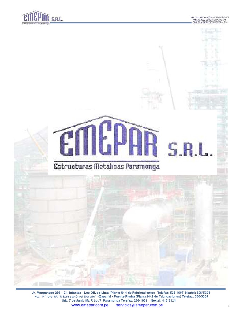 Brochure EMEPAR | PDF