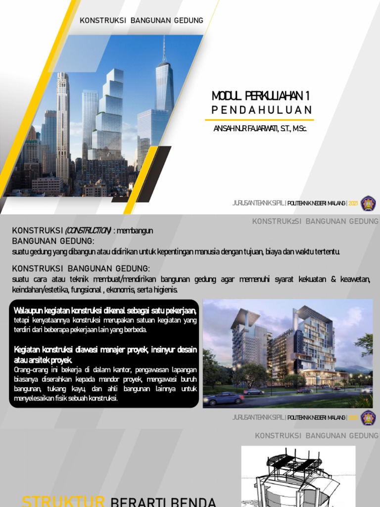 KBG - Modul 1 Pendahuluan - M2021 | PDF