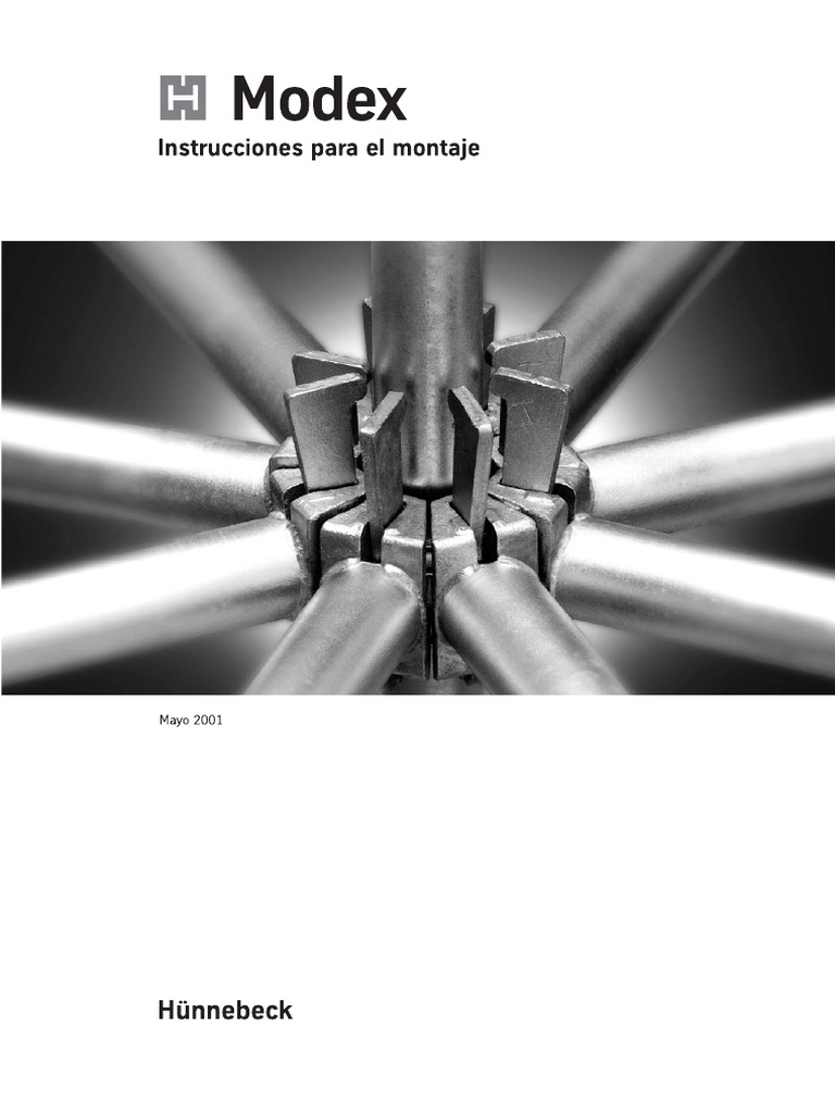 Manual Modex 21-01-05 | PDF | Andamio | Ingeniería de Edificación