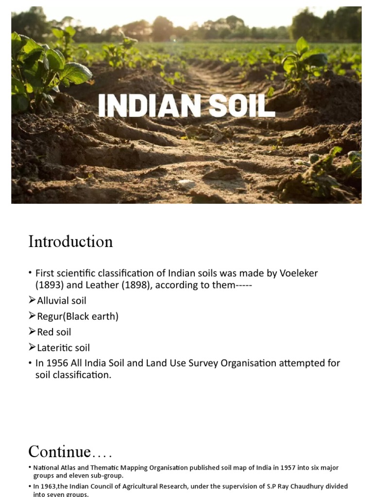 Soil Classification - Indian | PDF | Soil | Landscape