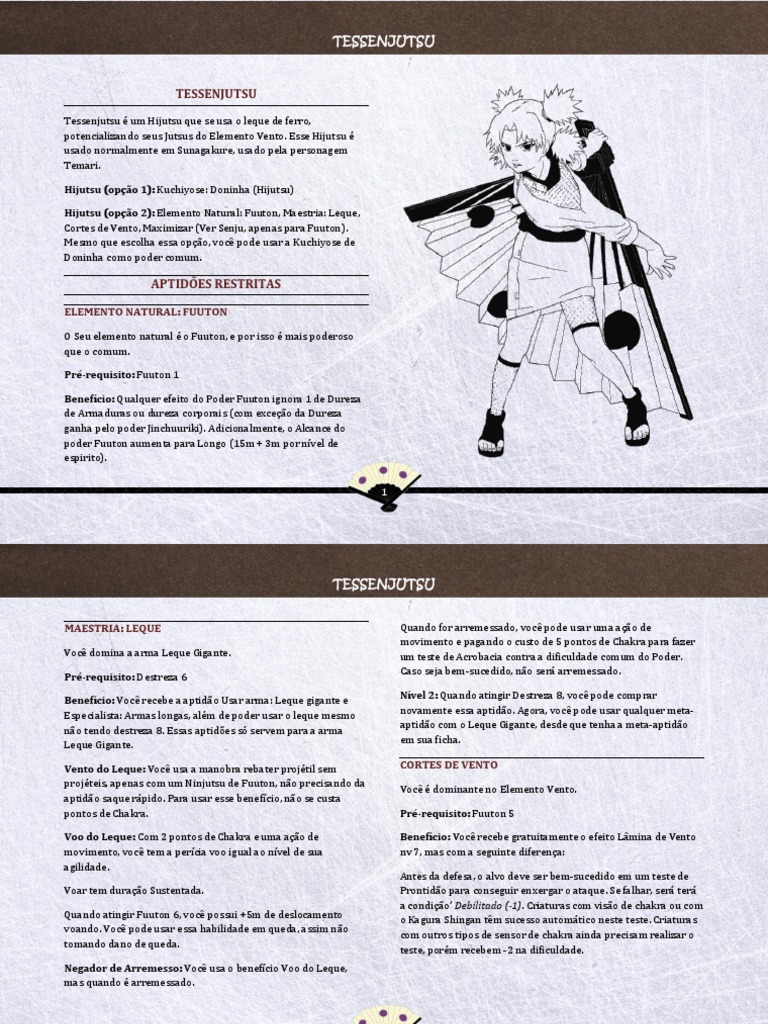 Tessenjutsu 1 | PDF