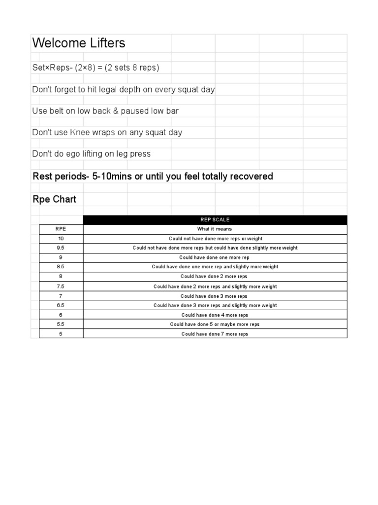 12 Weeks Squat Program | PDF | Determinants Of Health | Hobbies