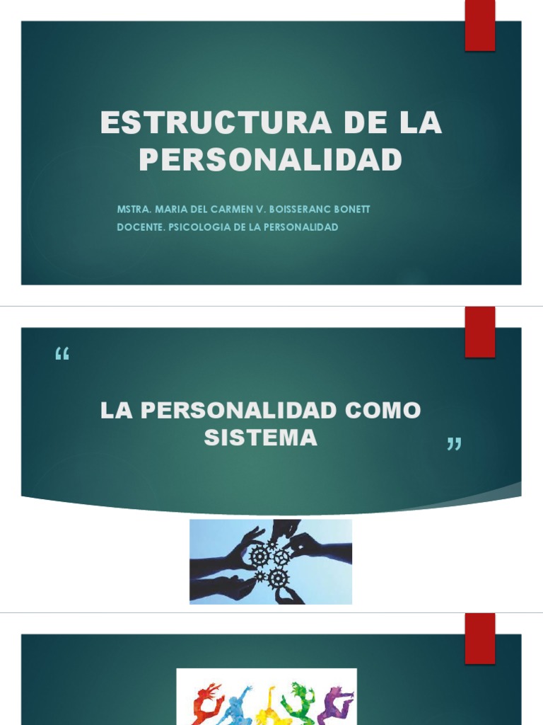 Estructura de La Personalidad | PDF | Inteligencia | Las emociones