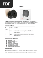 Buzzer - Pinout, Working, Specifications & Datasheet | PDF | Electrical ...