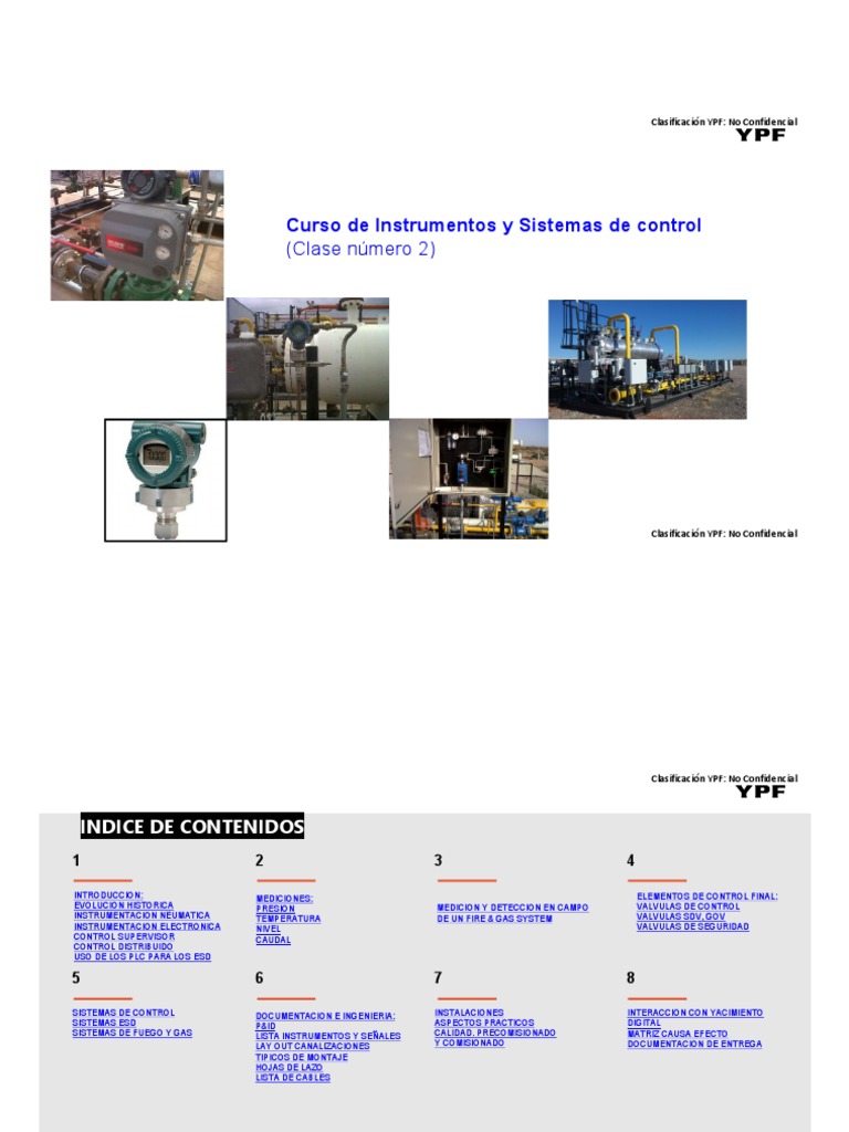 Curso de Instrumentos y Sistemas de Control - Clase 2 | PDF | Medida de ...