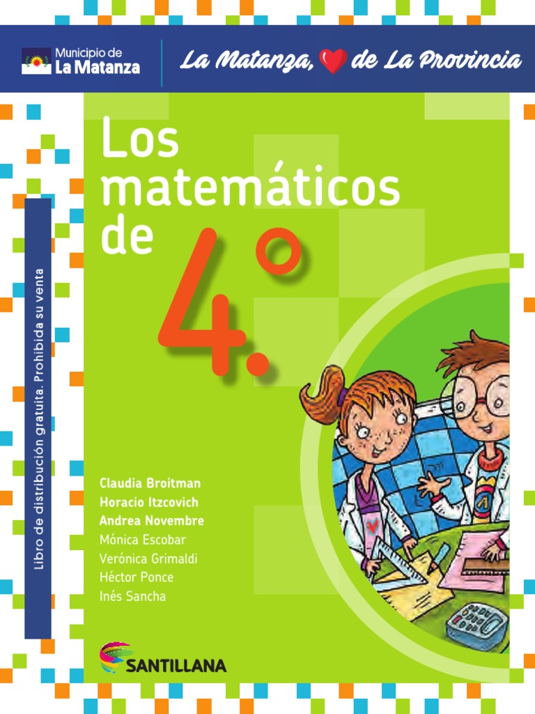 MATE 4 Los-Matematicos-4 - lm2020 - Ma - v2 | PDF