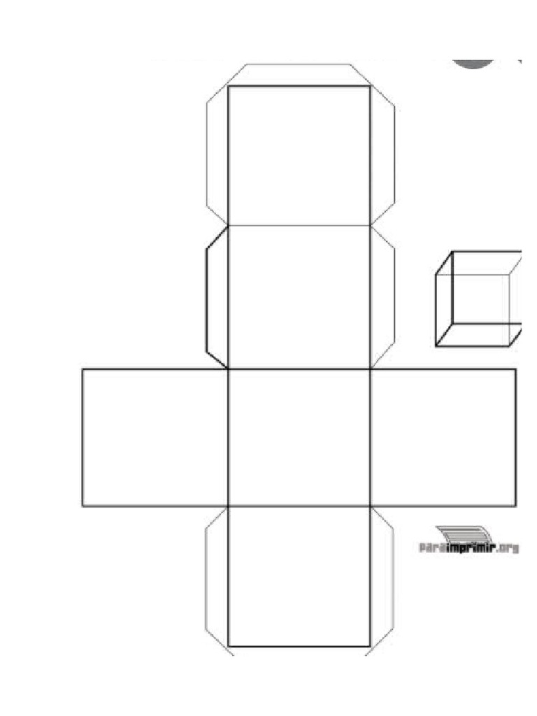 Cubo Imprimir y Armar | PDF