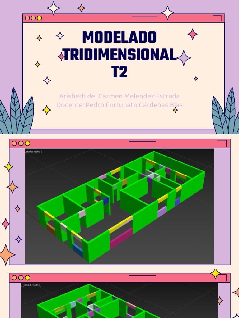 Modelado Tridimensional - T2 - Melendez Estrada | PDF