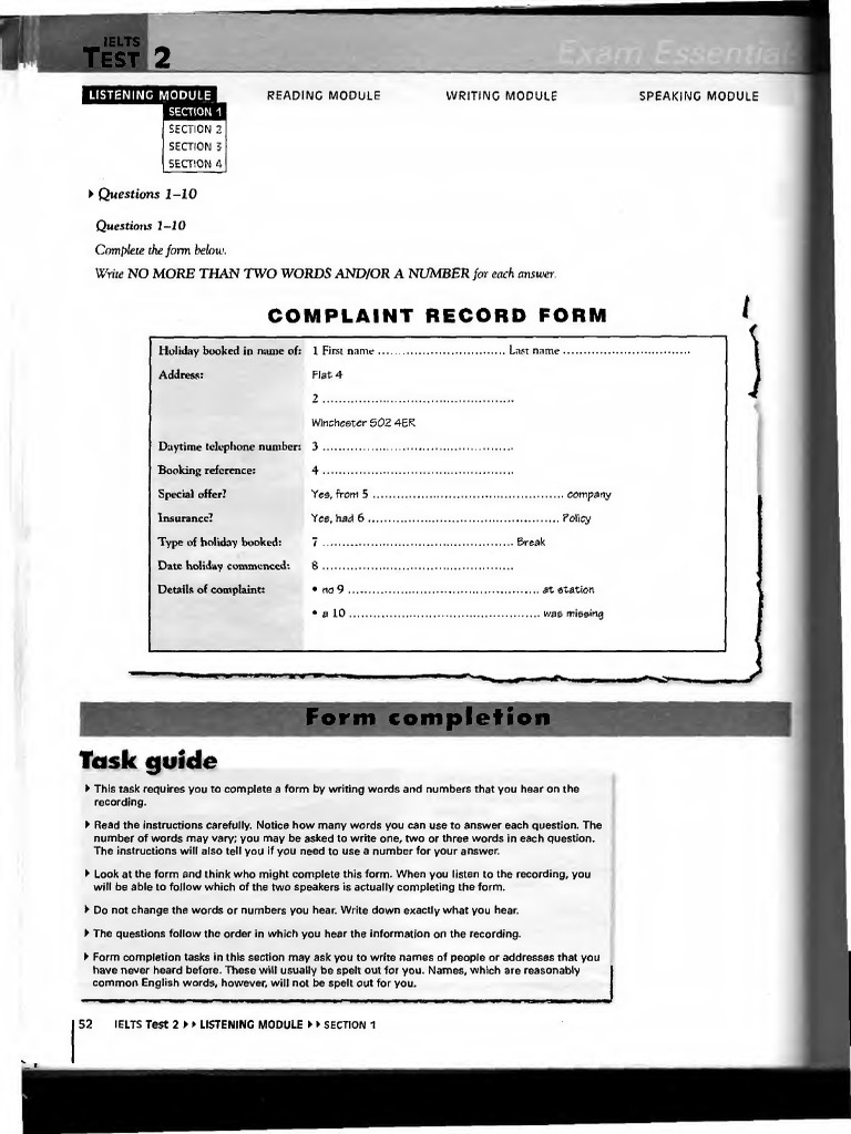 Thomson Ielts Practice Tests Pdf