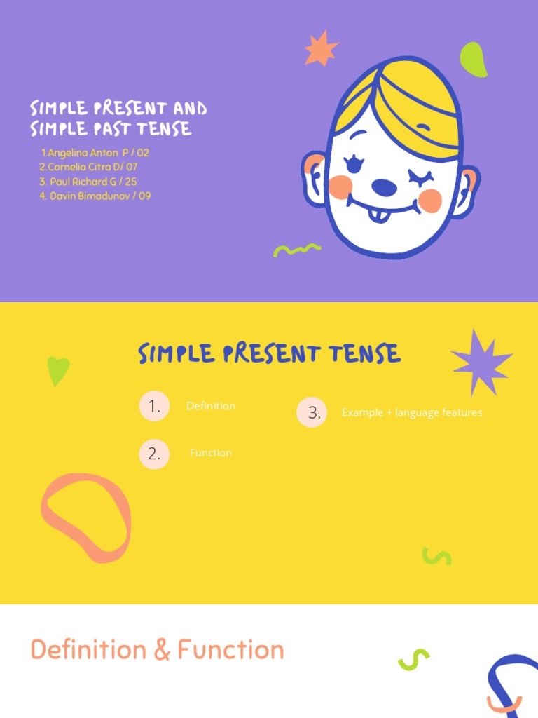 Simple Present and Simple Past Tense | PDF | Grammatical Tense | Verb