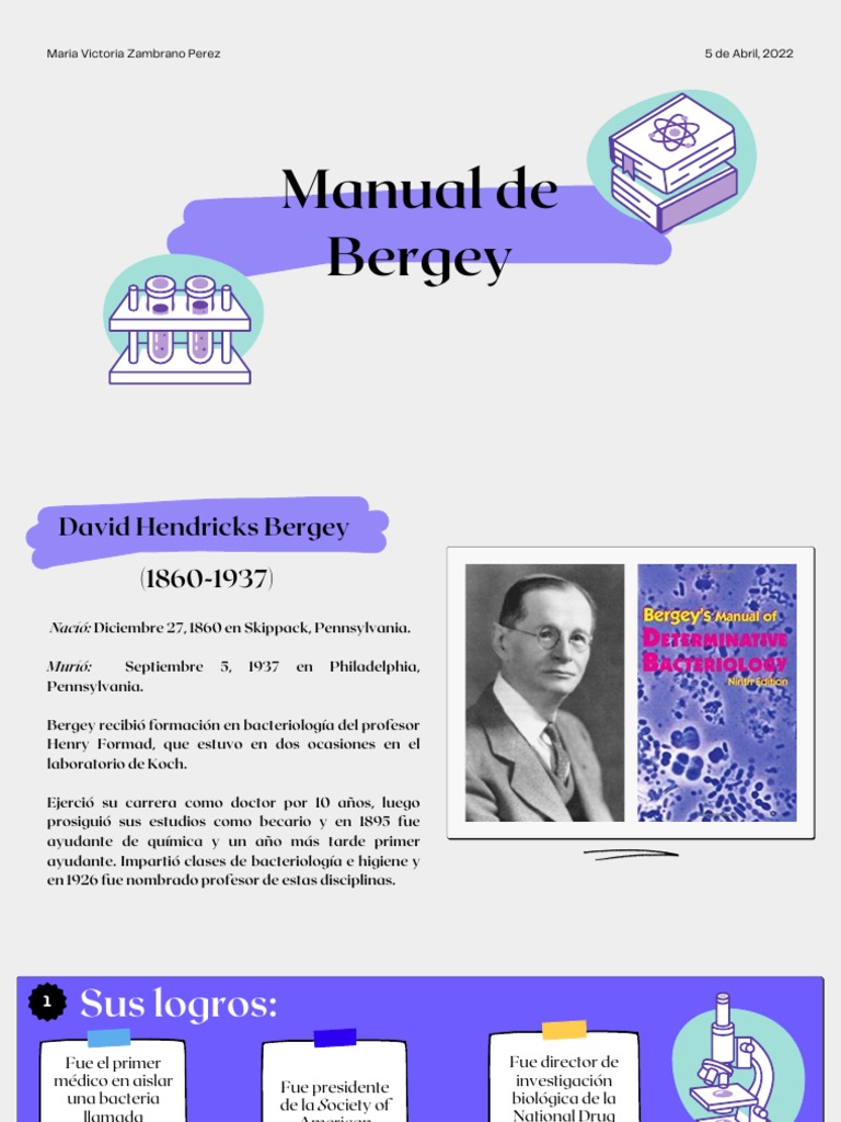 Manual de Bacteriología de Bergey | PDF | Las bacterias | Microscopía