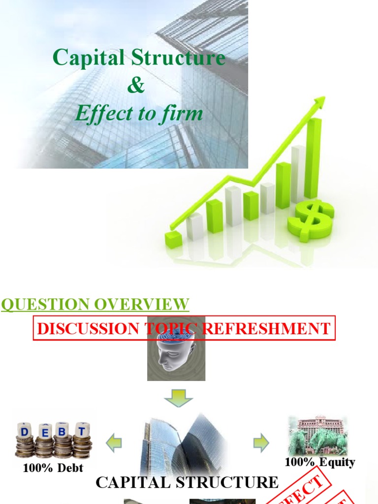 Capital Structure Analysis Templates | PDF | Capital Structure | Debt