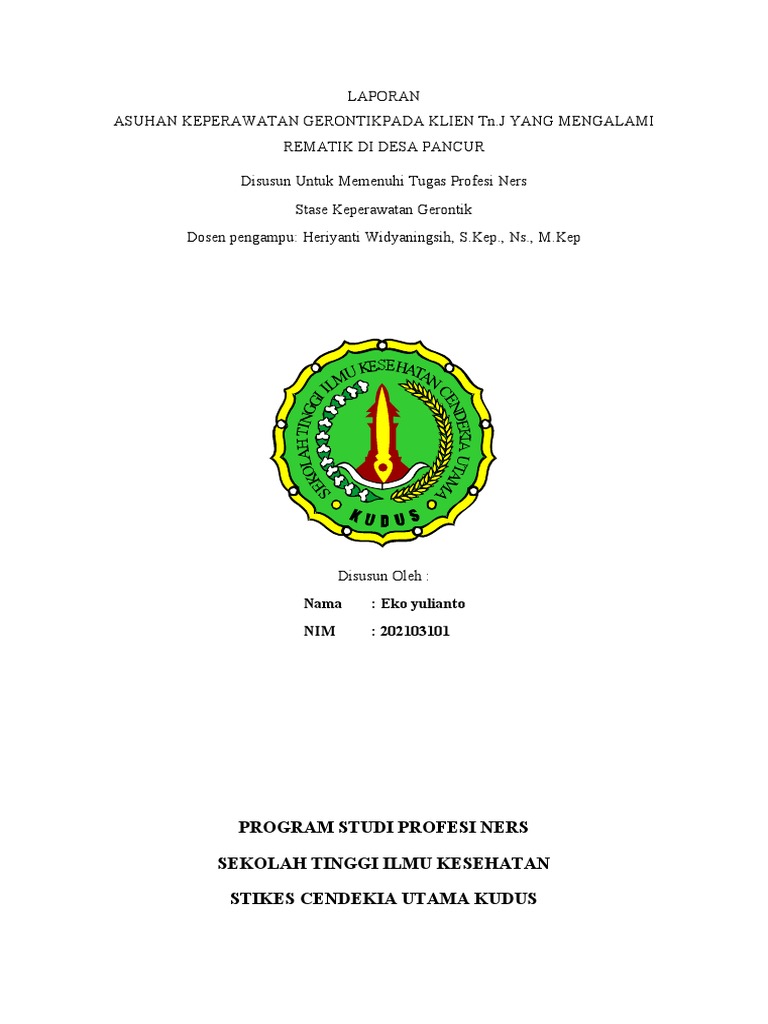 Fix. Askep Rematik. (Mas Eko) - Done. SDH D Revisi. | PDF
