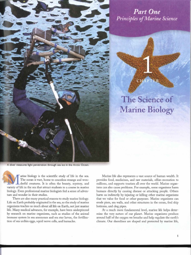 Science of Marine Biology | PDF