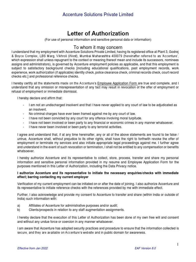 Letter of Authorization V8.0 Campus | PDF | Law