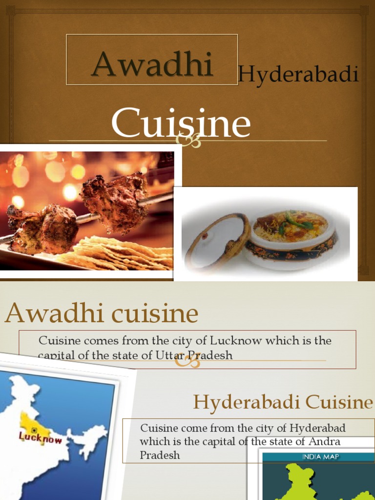 Awadhi Cuisine | PDF | Food And Drink Preparation | Food And Drink