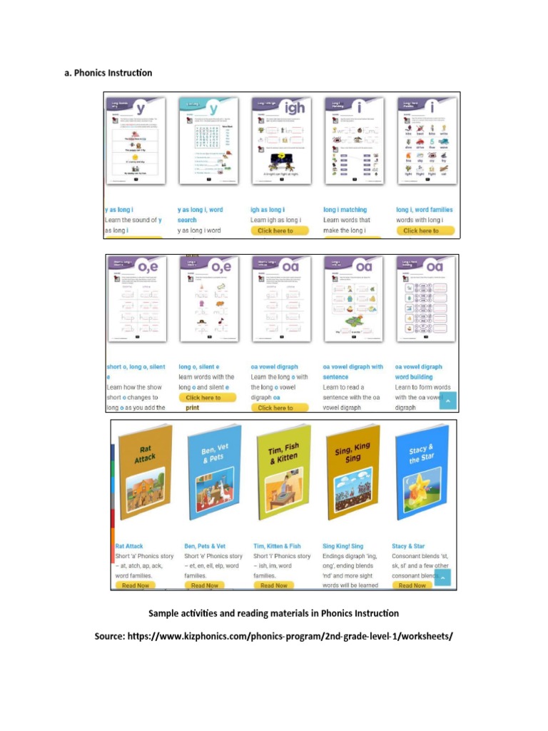 Phonics and Fluency | PDF