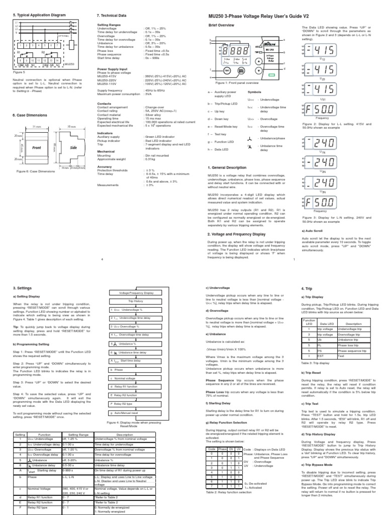 User Manual Mu250 Graphics-1 | PDF