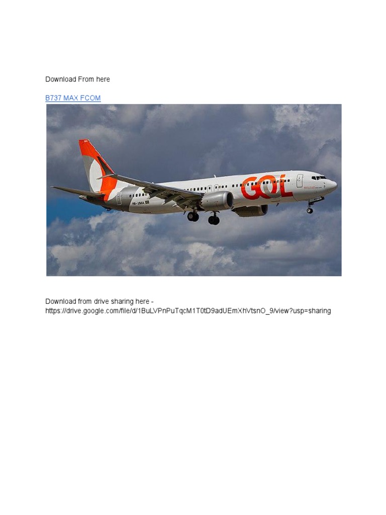 B737 Max GOL FCOM (Flight Crew Operating Manual) | PDF
