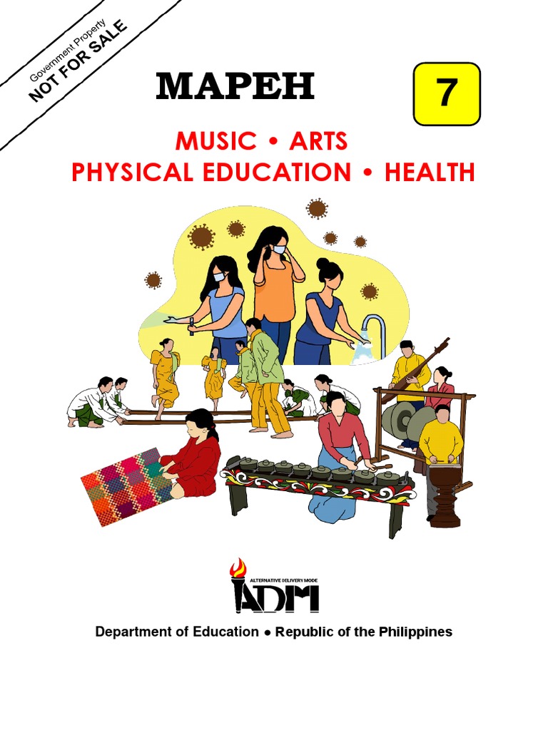 Mapeh 7: Music - Arts Physical Education - Health | PDF | Hygiene ...