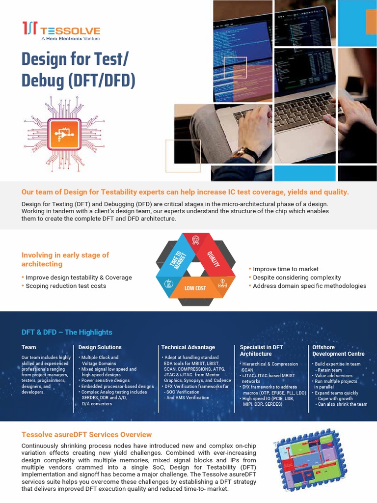 Design For Test/ Debug (DFT/DFD) | PDF | System On A Chip | Electrical ...
