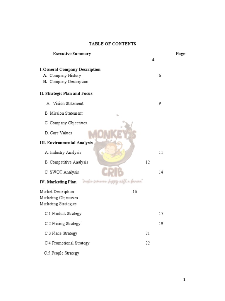 Final Busplan GROUP1 | PDF