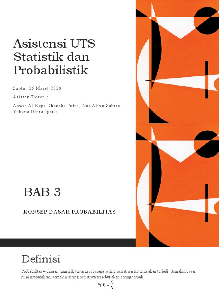 Asistensi UTS Statprob 2022 | PDF