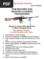 L98A2 Cadet GP Rifle Weapon Handling Drills | PDF | Trigger (Firearms ...