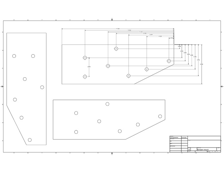 Bumper Drawing Specifications | PDF