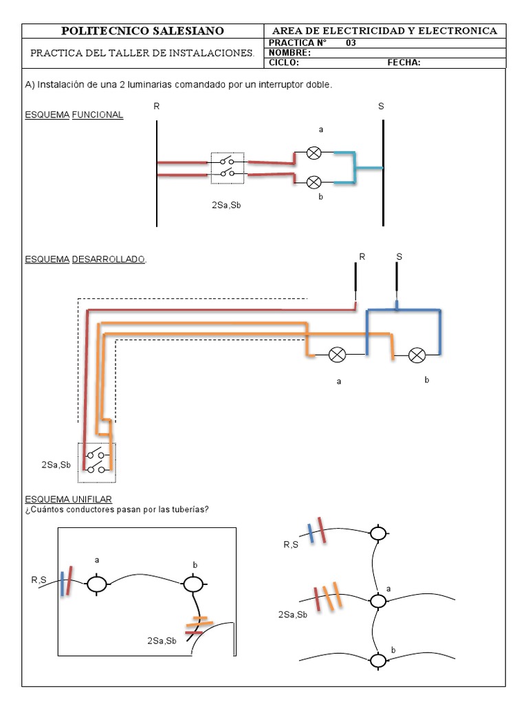 Prácticas de Instalaciones Eléctricas | PDF