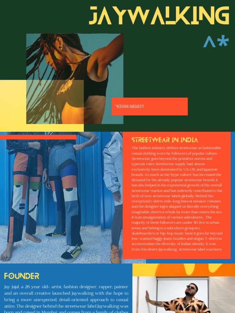 Jaywalking - Brand Study + Range Development | PDF