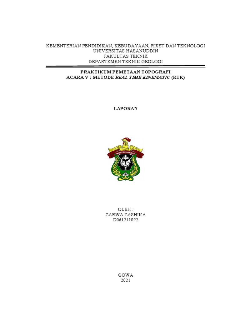 Laporan Acara 5 RTK | PDF | Komputer