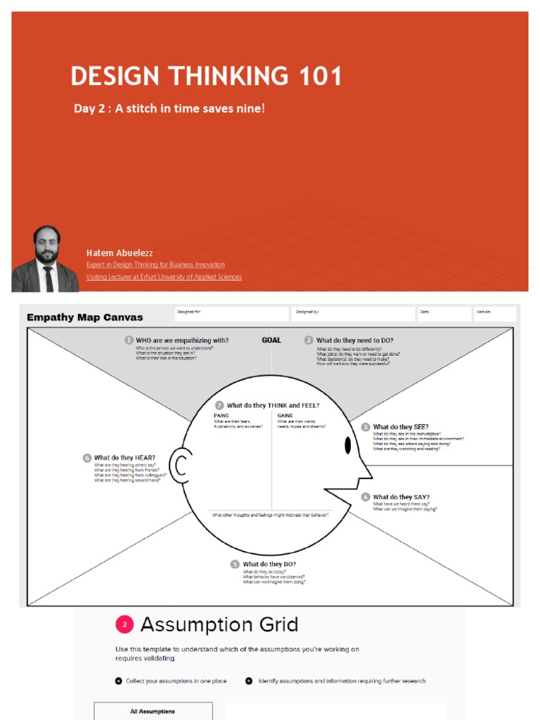 Design Thinking 101 - Day 2 | PDF