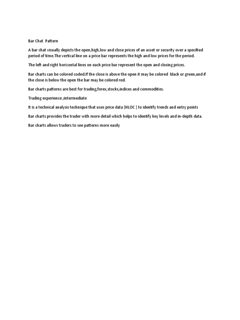 Bar Chat Pattern | PDF | Computers