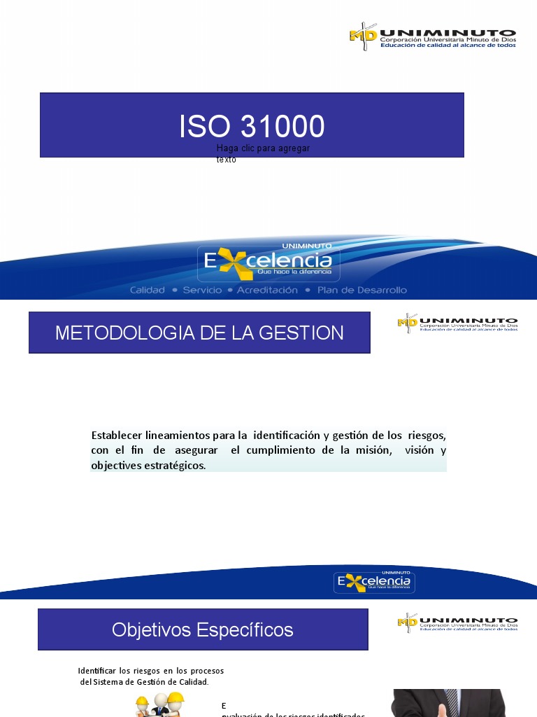 Presentación ISO 31000 | PDF
