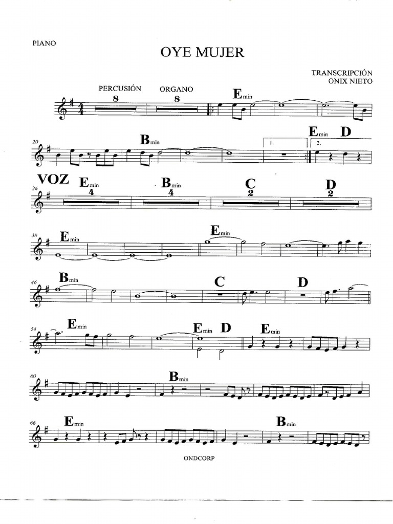 Oye Mujer | PDF