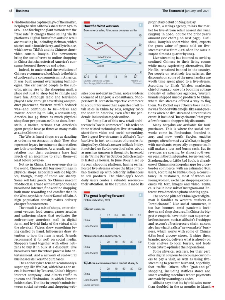 E-Commerce in China | PDF | E Commerce | Alibaba Group