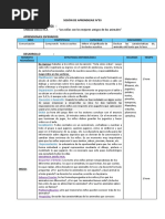 Sesión de Aprendizaje Cuidado de Los Animales | PDF | Aprendizaje | Mascota