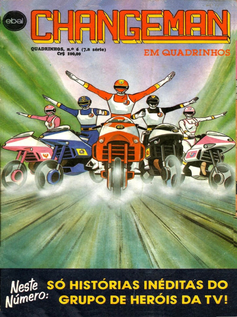 Ebal - Quadrinhos Número 6 - Changeman | PDF