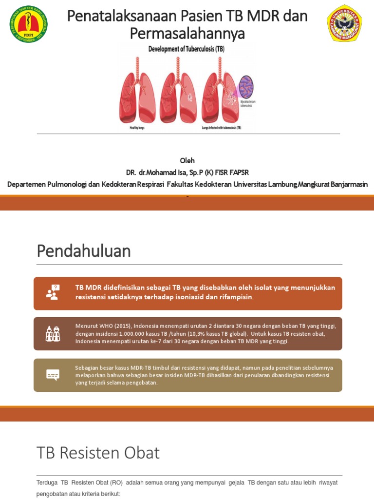 Materi Penatalaksanaan TB | PDF | Pengembangan Diri