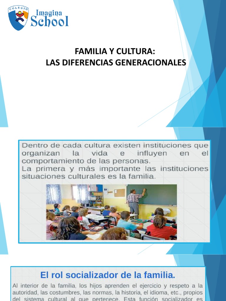 Familia y Cultura - Las Diferencias Generacionales | PDF