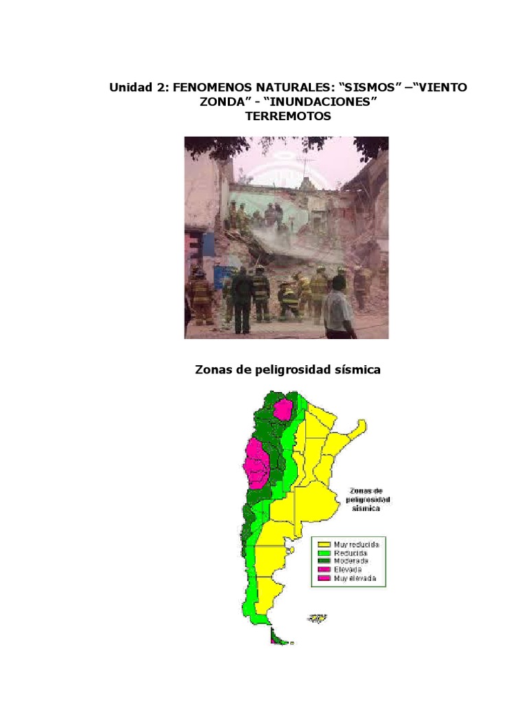 Modulo Ii Fenomenos Naturales | PDF | Inundar | Agua