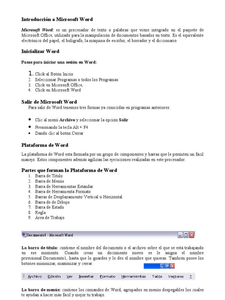 Introducción a Microsoft Word 2024 | PDF | Microsoft Word | Point and Click
