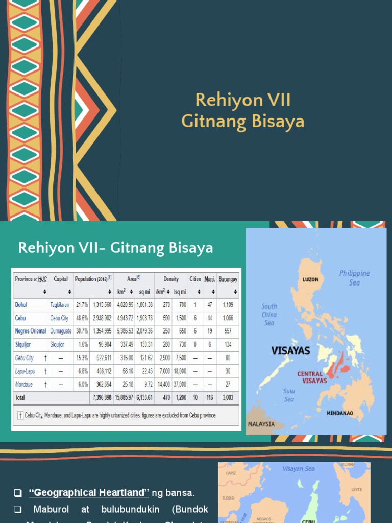 Rehiyon VII 2021 | PDF