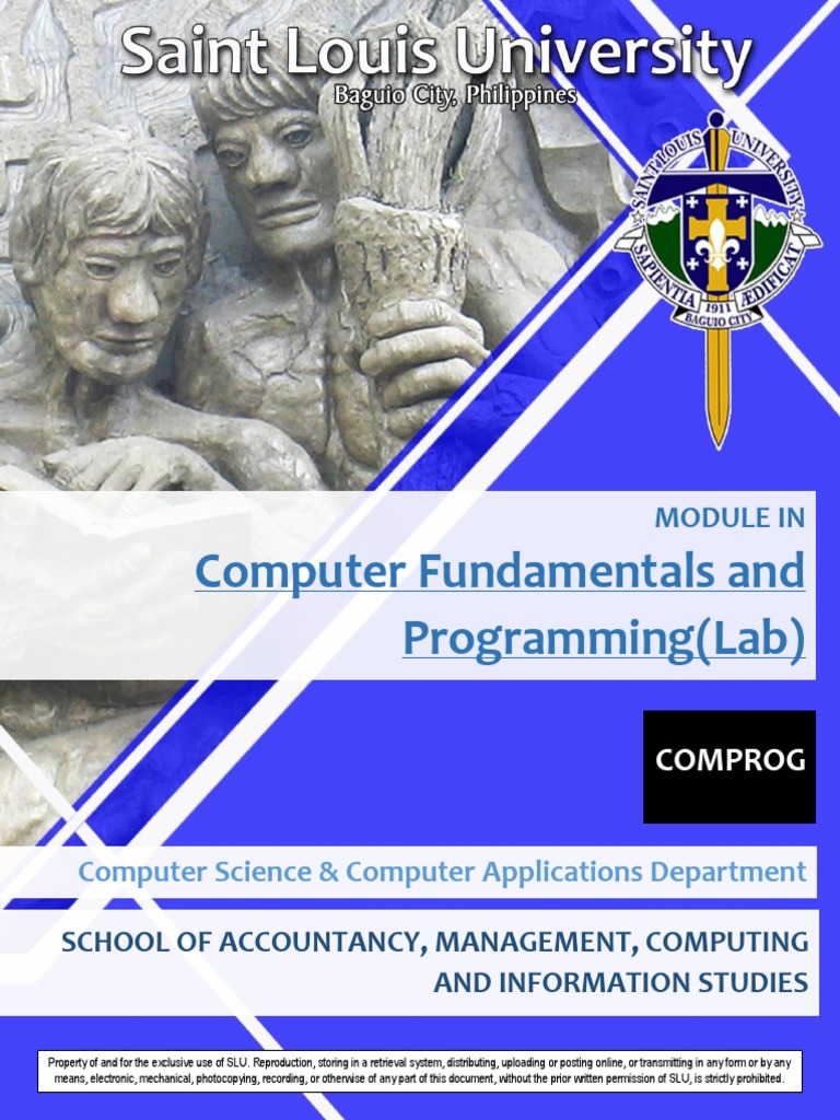 Computer Fundamentals & Programming Lab | PDF
