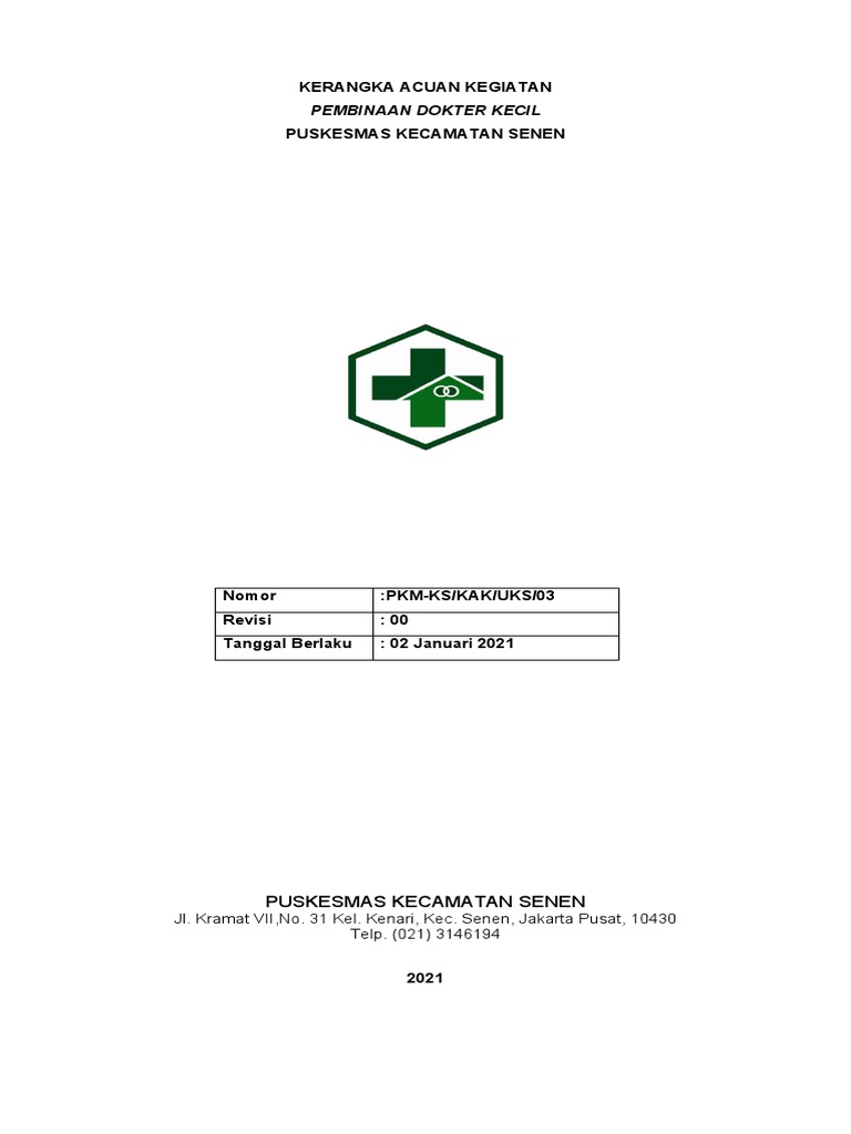 Kak Pembinaan Dokcil 2021 | PDF